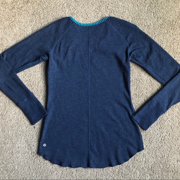 lululemon athletica | Sweaters | Lululemon Reversible Open Your Heart ...